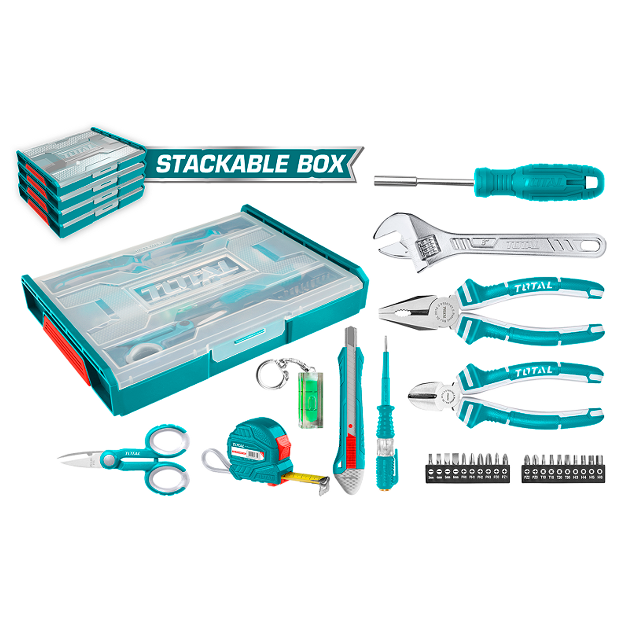 Total 29 pcs Household Tools Set – Wheelquip Tools