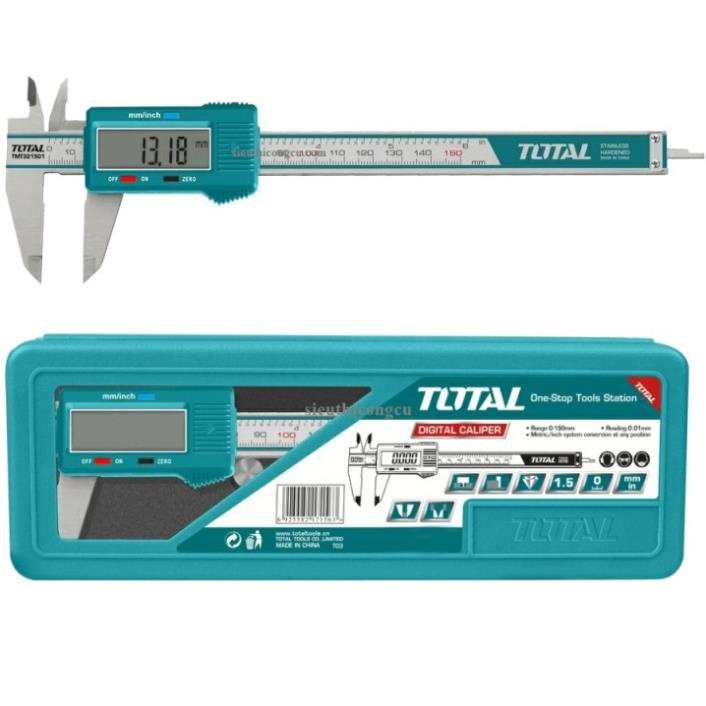 TOTAL 200MM VERNIER DIGITAL – Wheelquip Tools