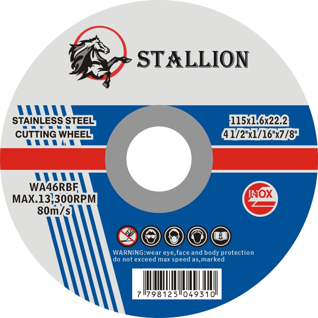 Stallion 125mm Cutting & Grinding Discs – Wheelquip Tools