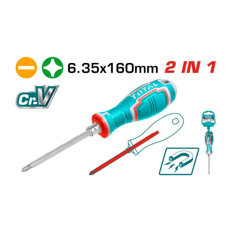 Total Screwdriver Set 2 In 1 – Wheelquip Tools