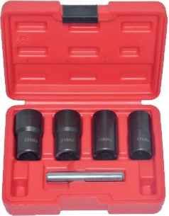 Twist Socket Set 1/2 Drive 17, 19, 21 & 22Mm – Wheelquip Tools
