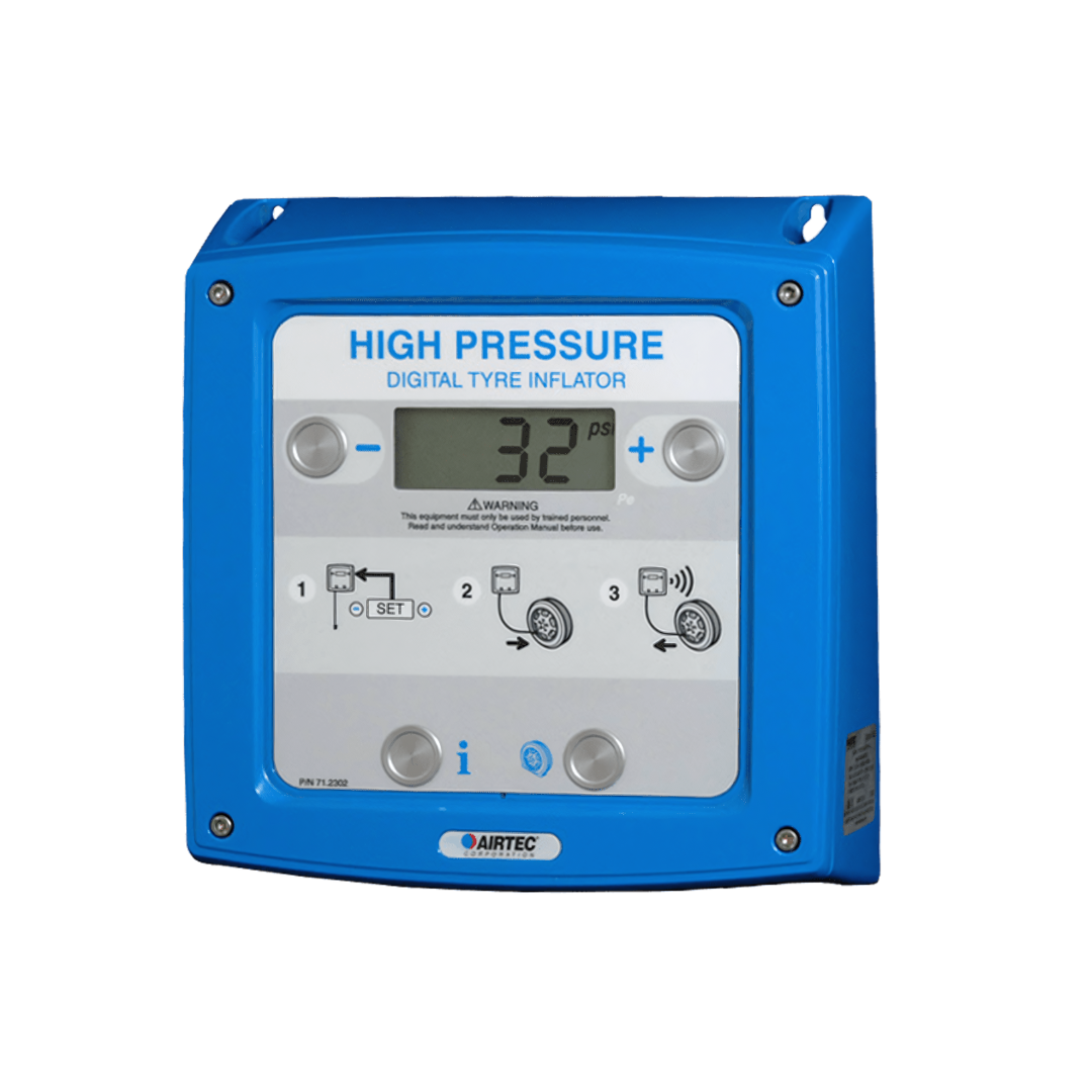 WALL GAUGE AIRTEC XDA H/DUTY BLUE (with pipe) – Wheelquip Tools