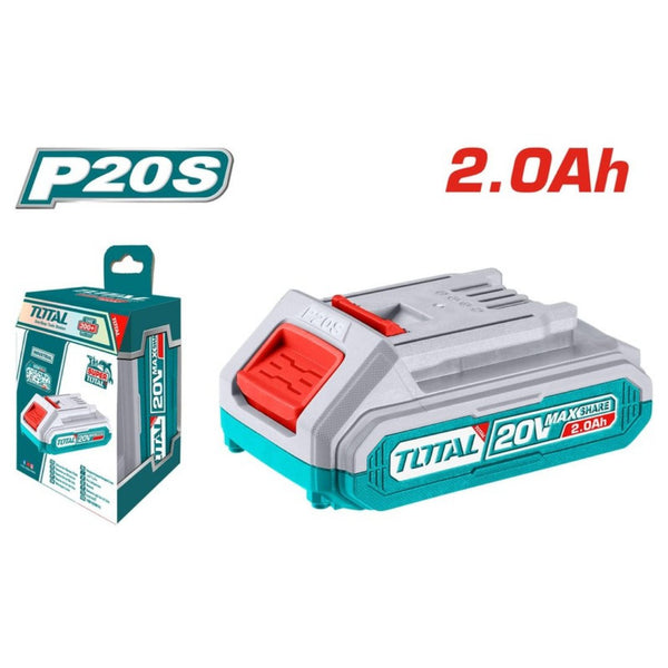 TOTAL 2.0AH LITHIUM-ION BATTERY PACK - TFBLI20011 – Wheelquip Tools