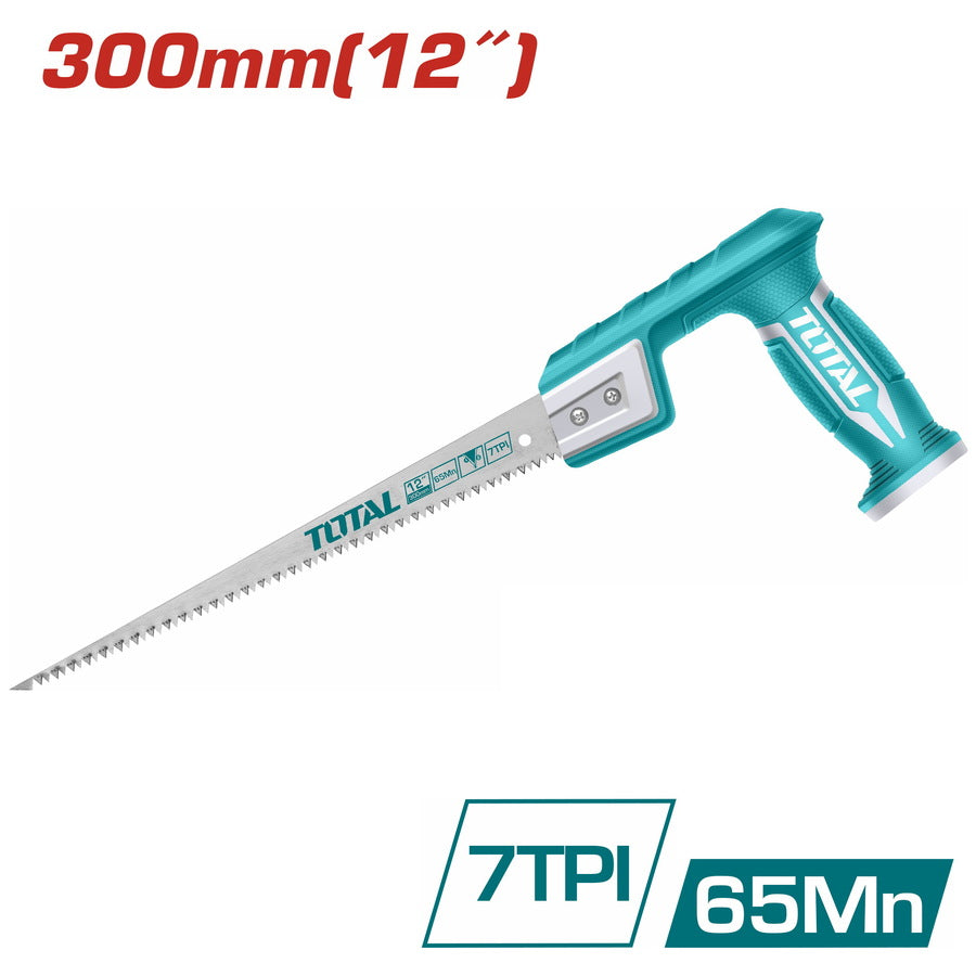 Total Hand Compass Saw 300mm / 7Tpi - THCS30026 – Wheelquip Tools