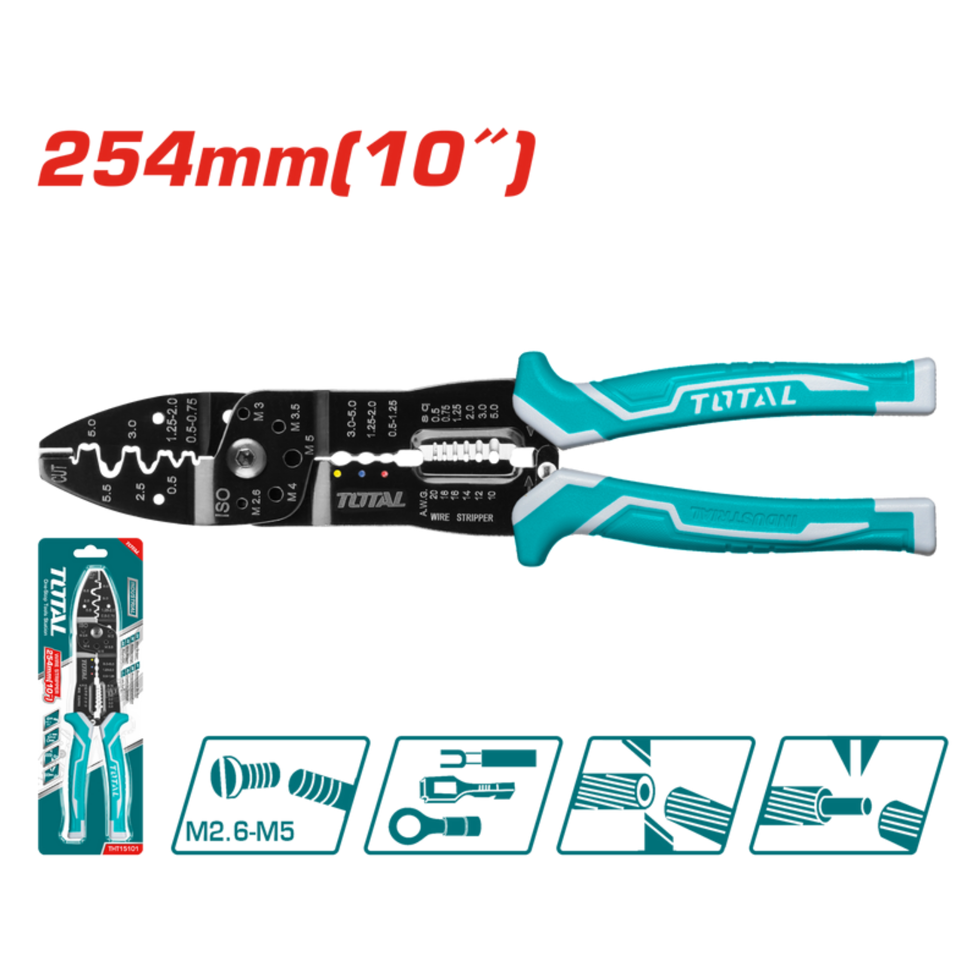 WIRE STRIPPER TOTAL – Wheelquip Tools