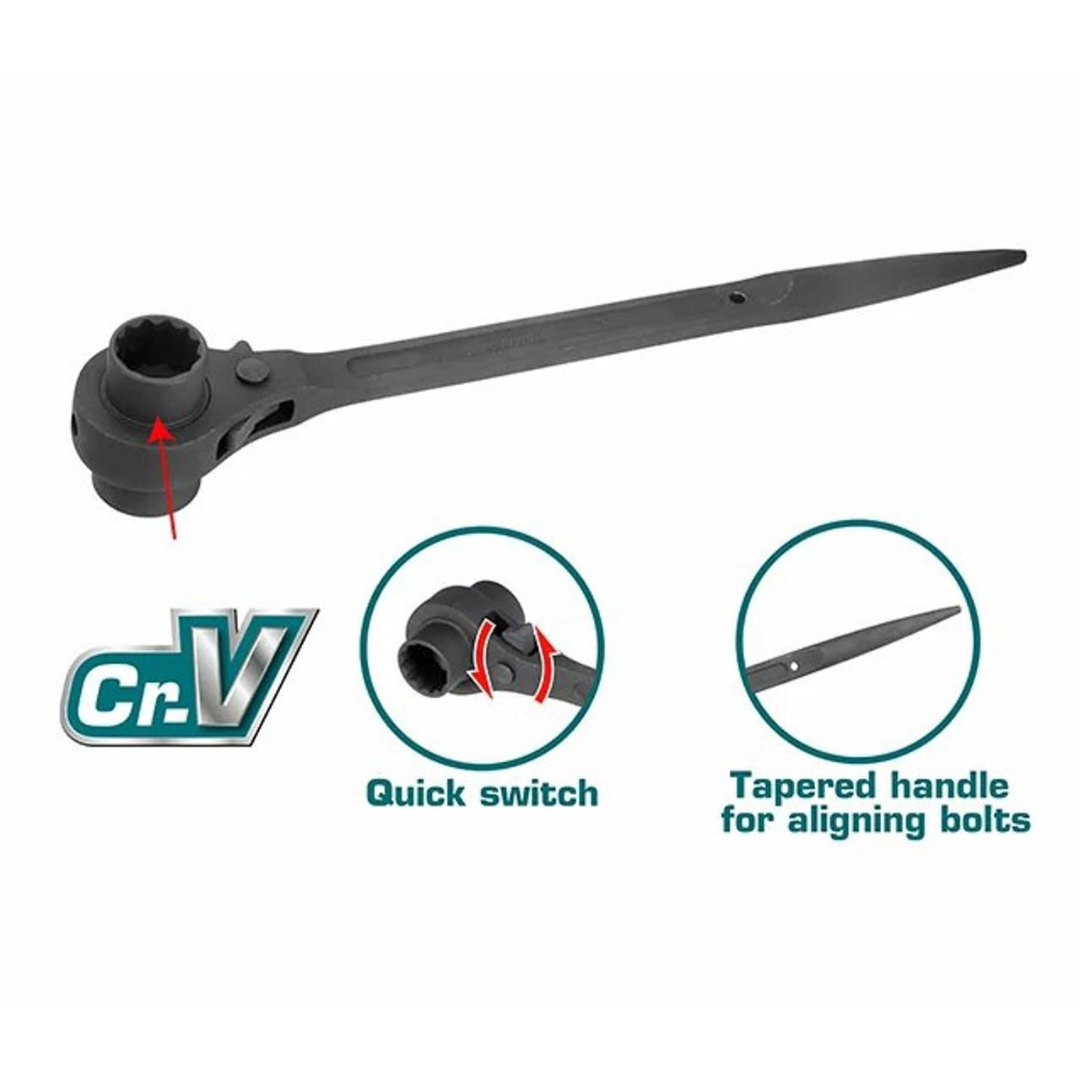 Total Spanner Podger 19X24mm – Wheelquip Tools